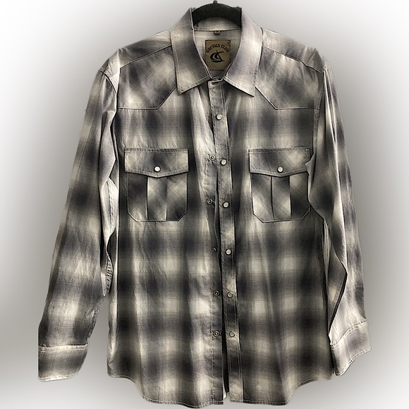 COEVALS CLUB | Shirts | Coevals Club Mens Western Cowboy Long Sleeve ...